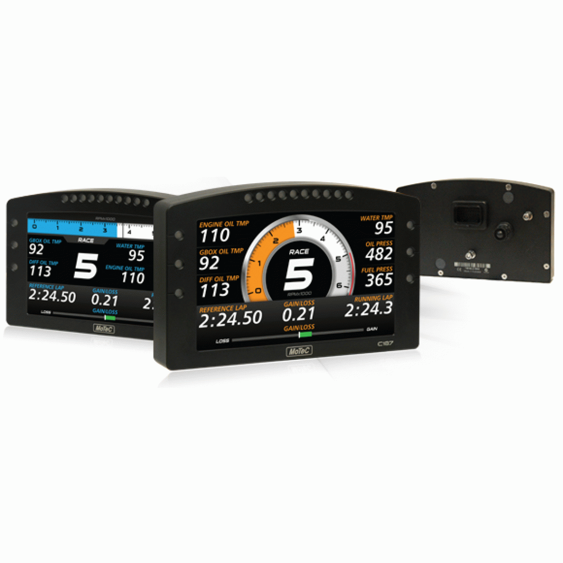 M-CAL Performance Technology - MoTeC Dash C127 Colour Display Logger ...